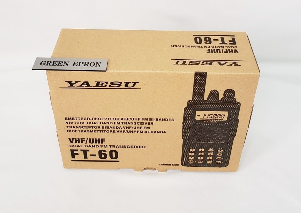 YAESU FT-60 STANDARD 144/430MHz FM Dual Band Handy Transceiver Amateur ...