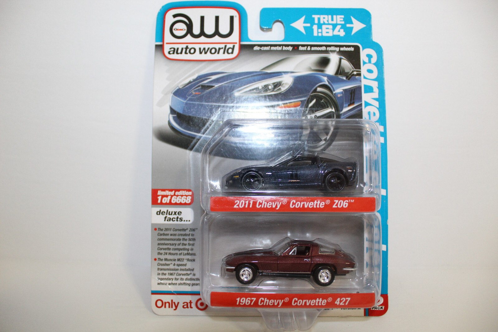 Auto World Corvette Classics Deluxe Series 2 Pack - Target Exclusive ...