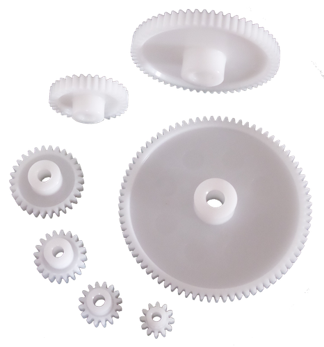 Gears Module 0.8 Plastic 12-80 Teeth Gear Spur gear Plastic Type DS | eBay