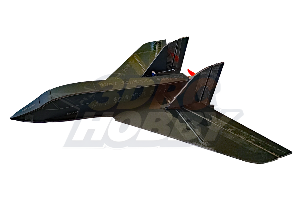 FPV Plane Scimitar Shadow 28" Wingspan RC Airplane Kit Foam Board Kit ...