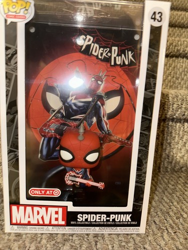 Funko Pop Comic Cover Spider-Punk Marvel #43 MCU | eBay