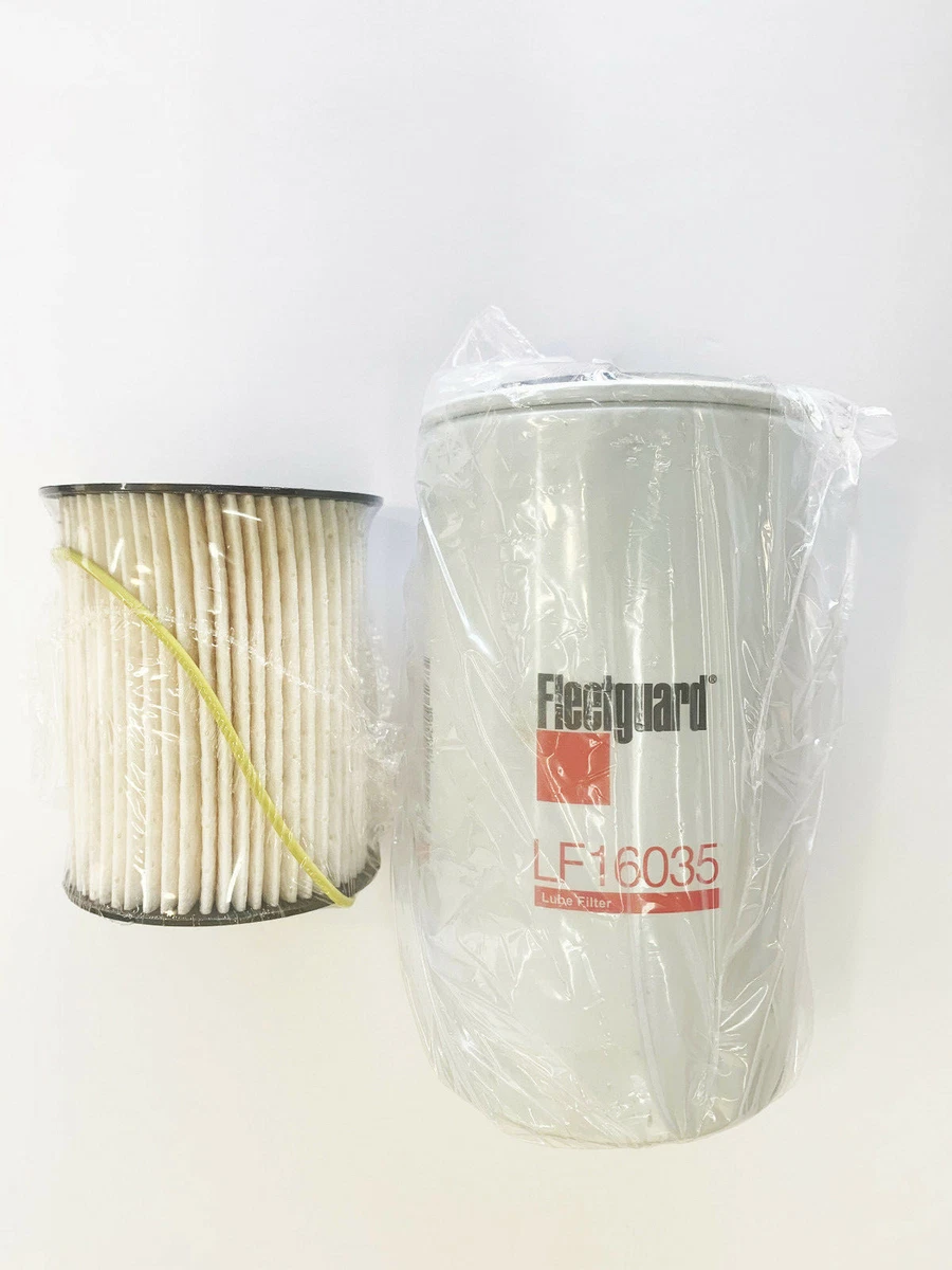 Set Lube Filter Fleetguard LF16035 Fuel Filter Fleetguard, 58% OFF