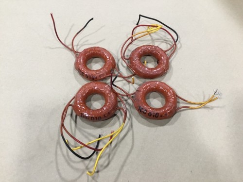 Lot Of 4 TCC 010 Amp Coil Donut Current Transformer 2.6 & 2.8 #14D43 | eBay