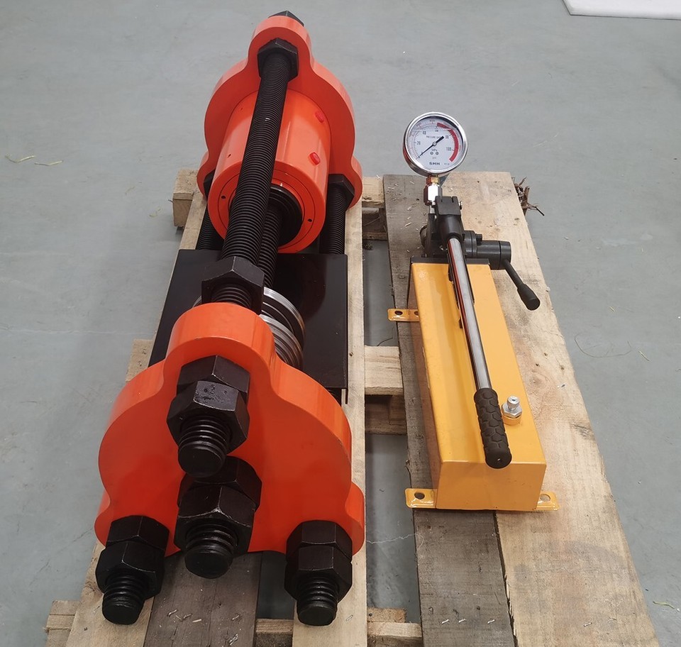 100T Track Pin Press Track Pin Dismantling Machine Chain Press Sleeve ...