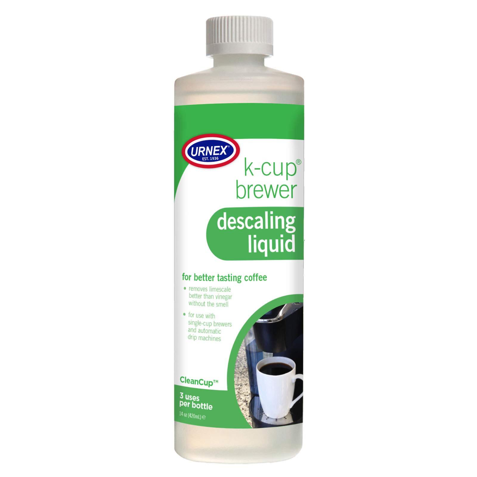 K-Cup Descaler (3 Uses Per Bottle) - 14 Ounce - CleanCup Descaling ...