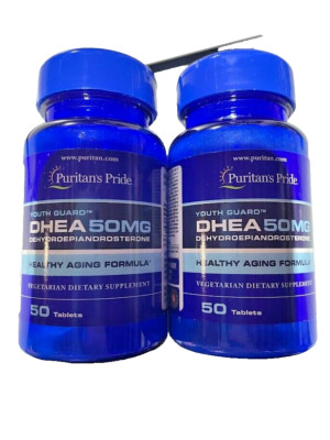 DHEA 50mg Youth Guard Healthy Aging Formula 50 Tablets Pack of 2 | eBay