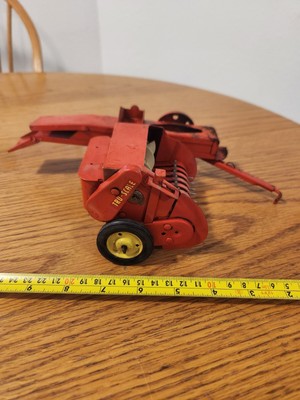 1/16 vintage tru scale hay baler works good in good shape used | eBay