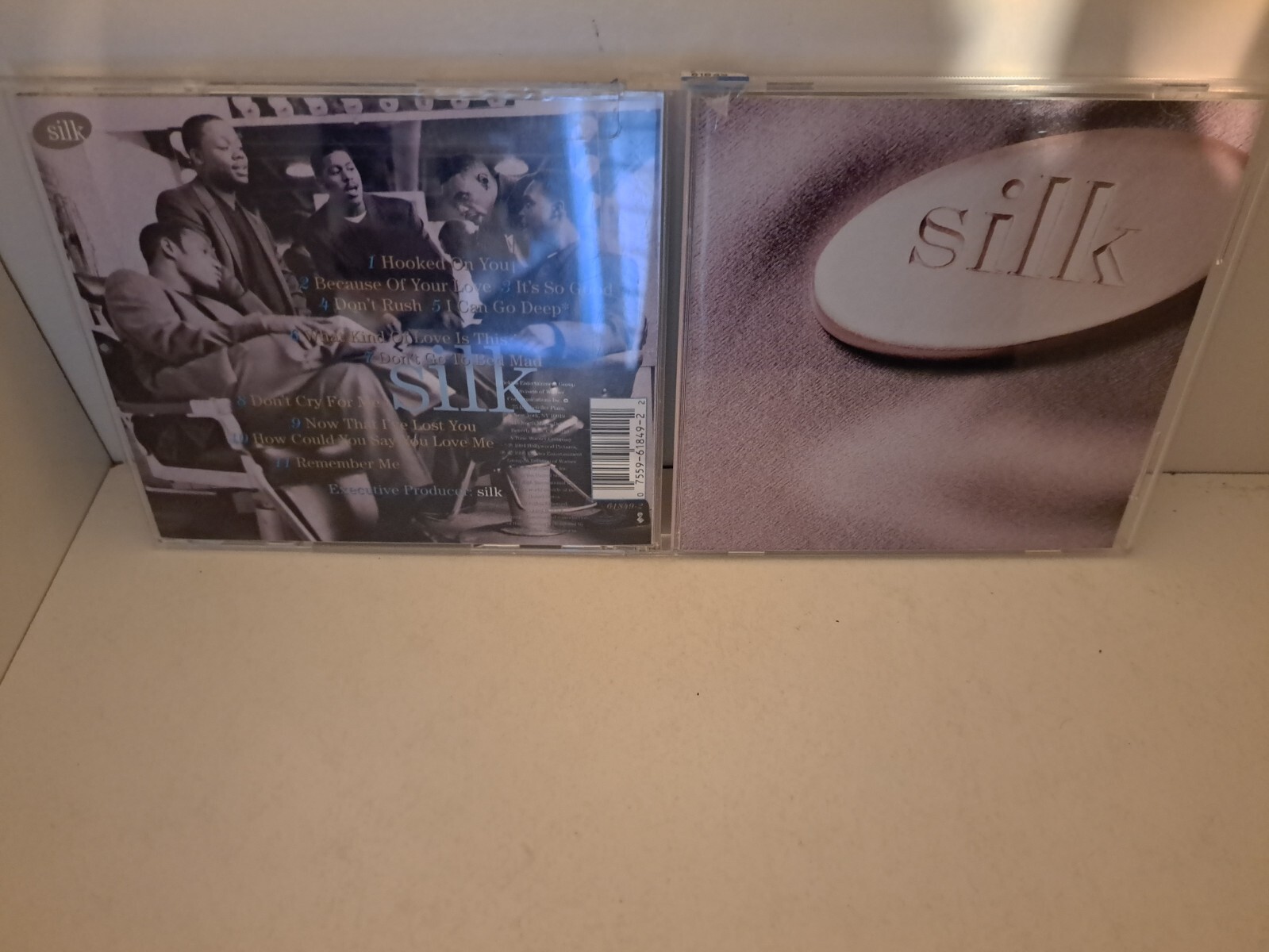 SILK - SELF TITLED 1987 R&B cd 11 songs Excellent 75596184922 | eBay