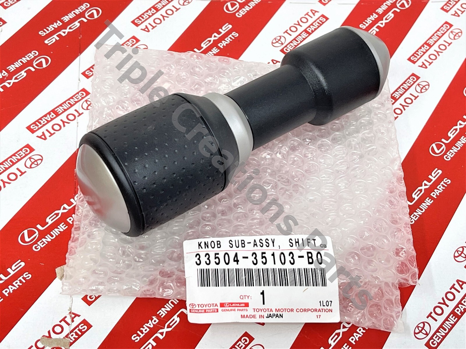 3350435103B0 Genuine Toyota Knob Sub-Assy Shift FJ Cruiser 33504-35103 ...