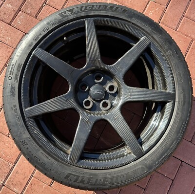 Ford Mustang Shelby GT350R 19" Carbon Fiber REAR Wheel Rim Factory OEM ...