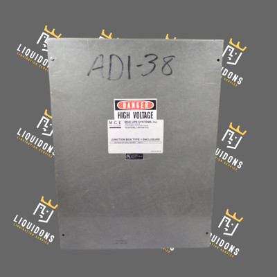 MGE UPS Systems High Voltage Junction Box Enclosure 480V | 155A | 3PH ...