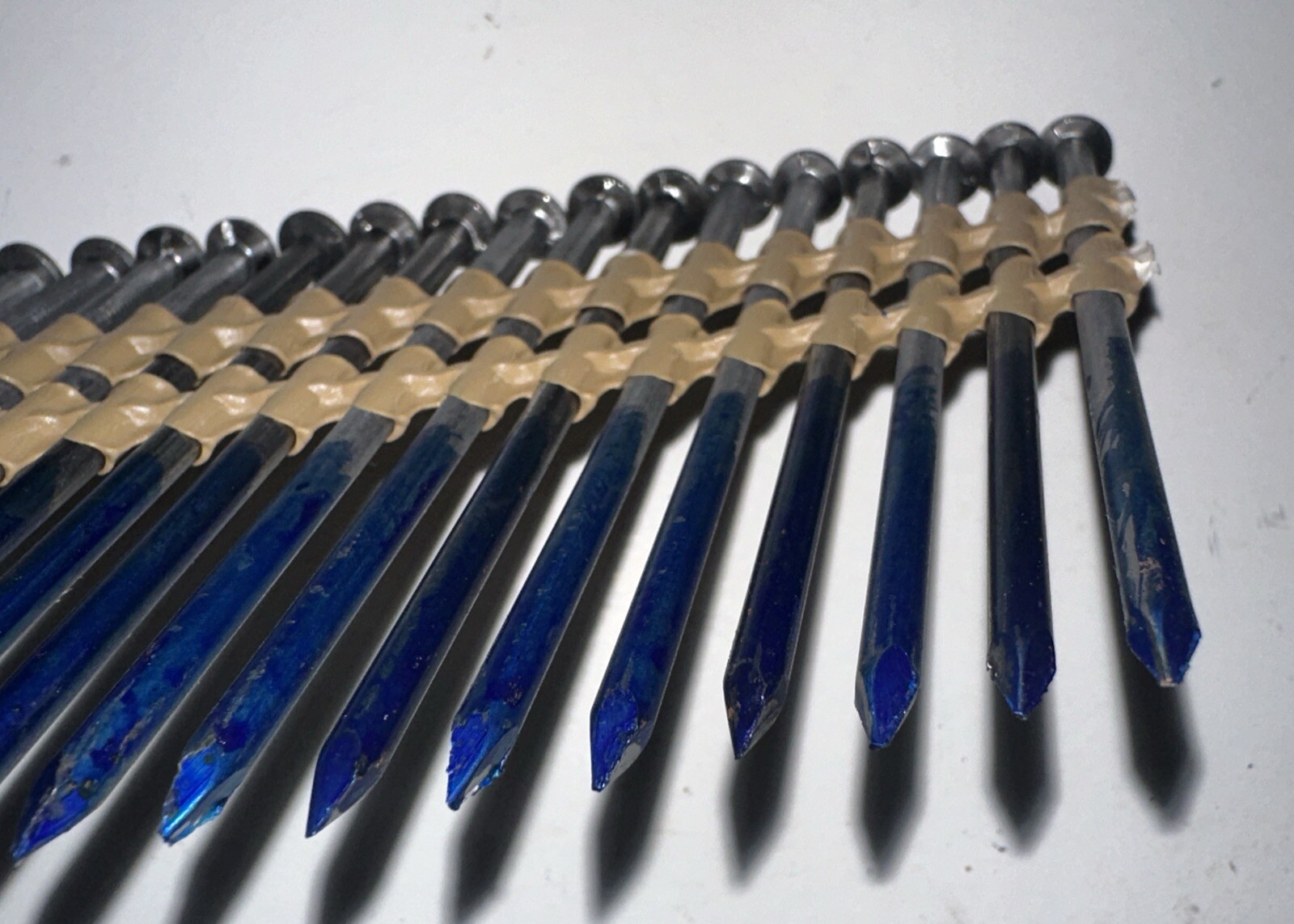 21 Degree, 3" x .131" Bright, Smooth Shank Plastic Collated Framing ...