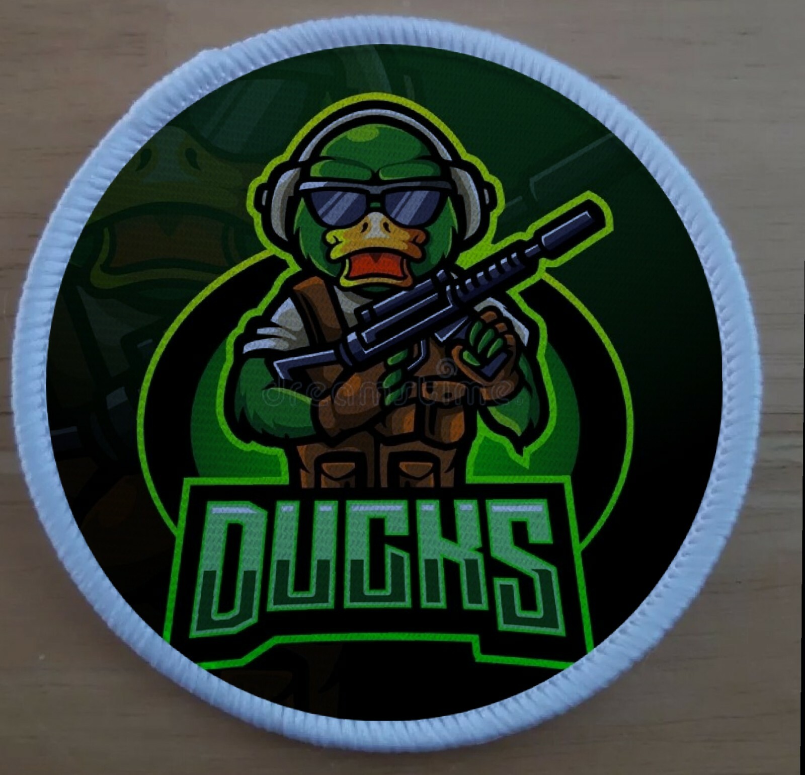 Ducks Airsoft Military Army Armed Forces Iron Sew On Patch Badge ...