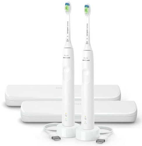 PHILIPS Sonicare DiamondClean Rechargeable Electric Toothbrush *2-Pack ...