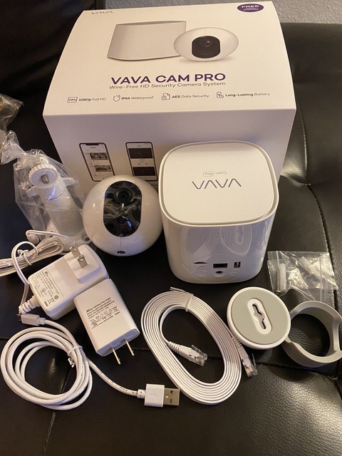VAVA Cam Pro Wireless Home Security System 1080p Outdoor Camera | Va ...