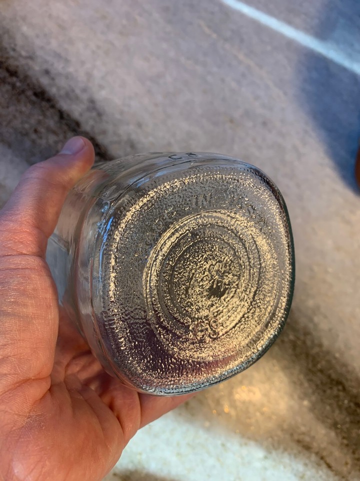 RARE BALL Mason Jar MISPRINT / MISPRINTED / ERROR "B" Letter only, Holy ...