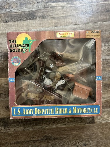 Ultimate Soldier US Army Dispatch African American Rider & Motorcycle ...