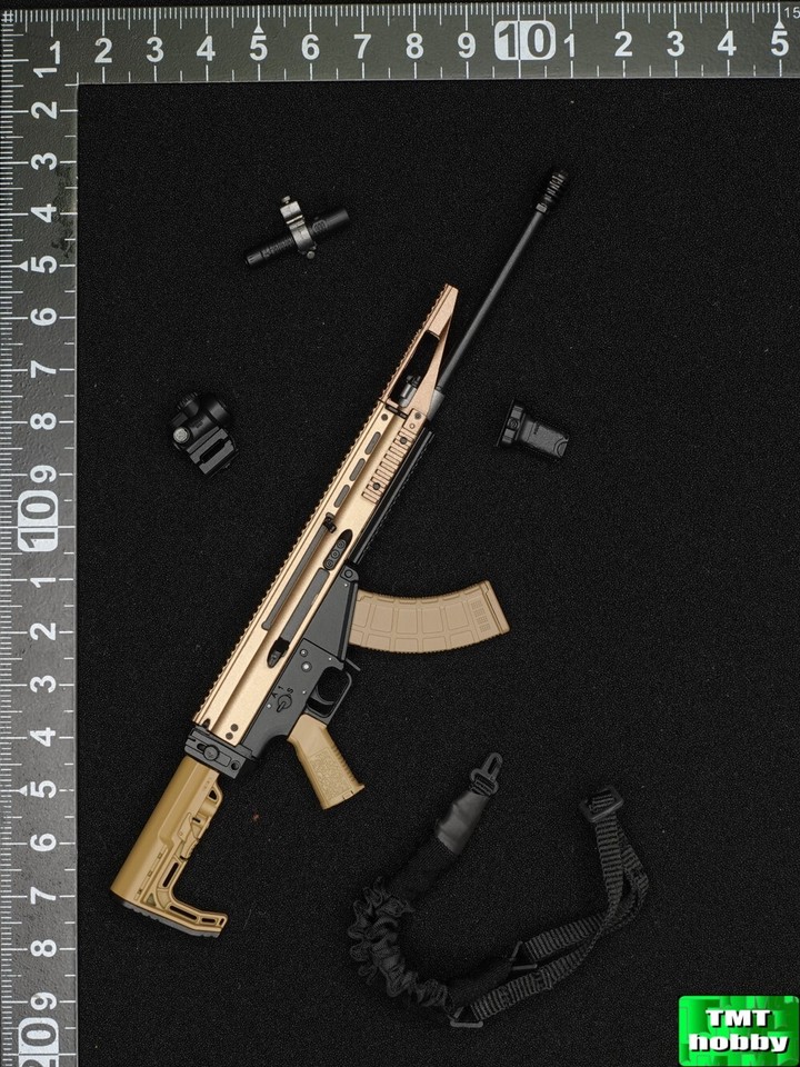 1:6 Scale ES 26055S PMC Field Recce - SCAR AK 7.62 Assault Rifle Set | eBay