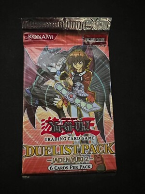 yugioh 1st EDITION DUELISTPACK JADEN YUKI 2 ENGLISH BOOSTER PACK ...