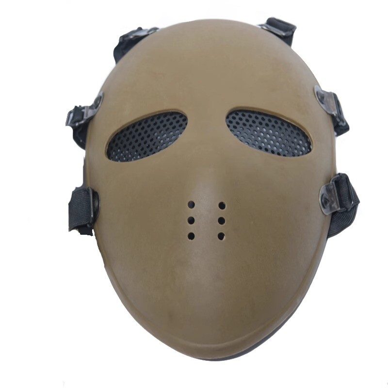 Tactical CS Ballistic Bullet Proof Face Mask Armor Mesh Protective Mask ...