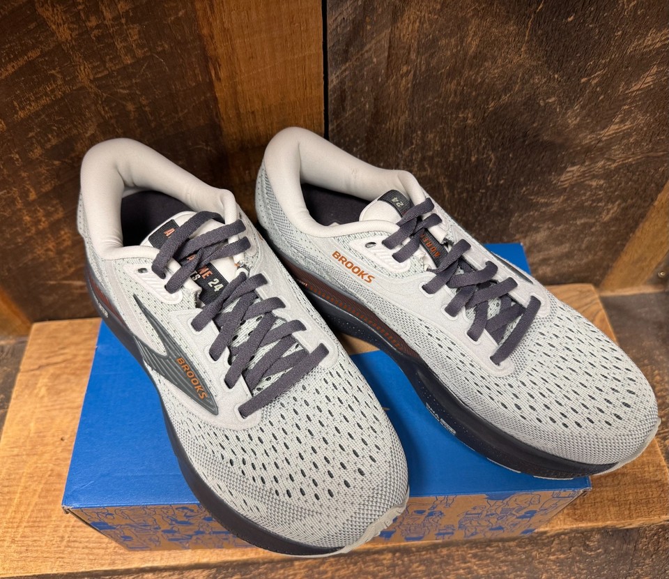 NIB Brooks 120426-030 Women's Adrenaline GTS 24 Mercury/Ebony Athletic ...