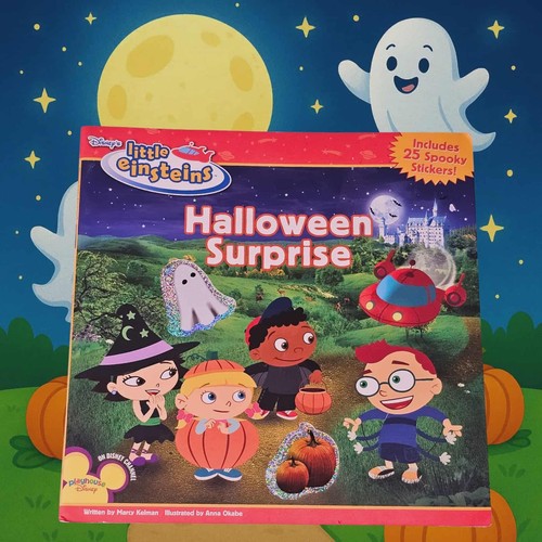Disney Little Einsteins Halloween Surprise Book w/ 25 Stickers (2007 ...
