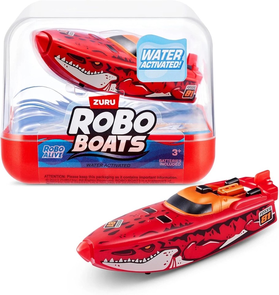 Zuru Robo Alive Water Activated Robotic Boat 4 Direction ( Full Set ...