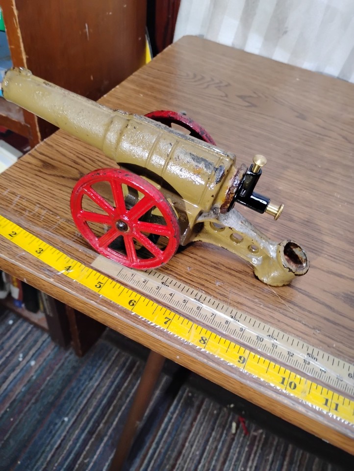 Vintage BIG BANG CANNON Model Conestoga Company Cast Iron - Good ...