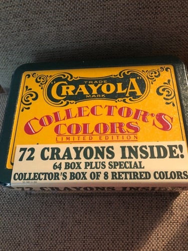 Crayola Collectors New Limited Edition 72 crayons including 8 retired ...