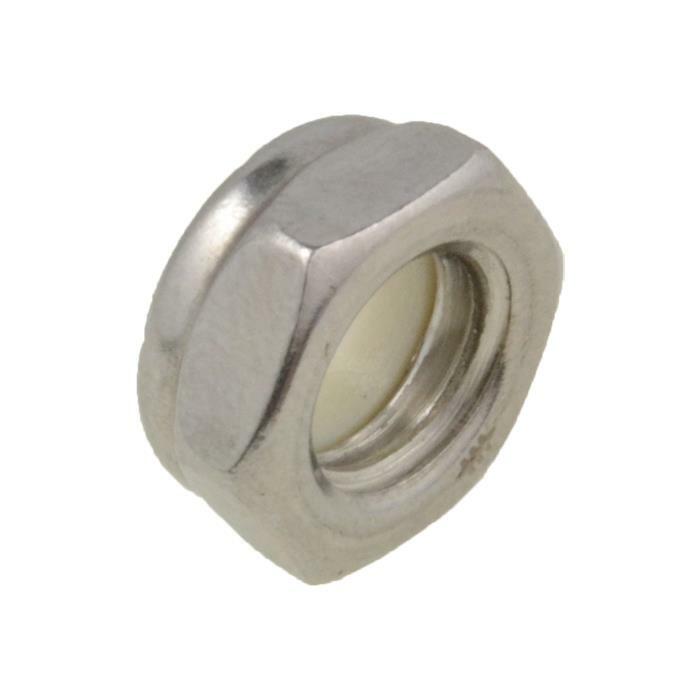 Qty 300 THIN Hex NYLOC Nut 5/16" UNC Imperial Stainless A2 70 G304 BSW Lock | eBay Australia