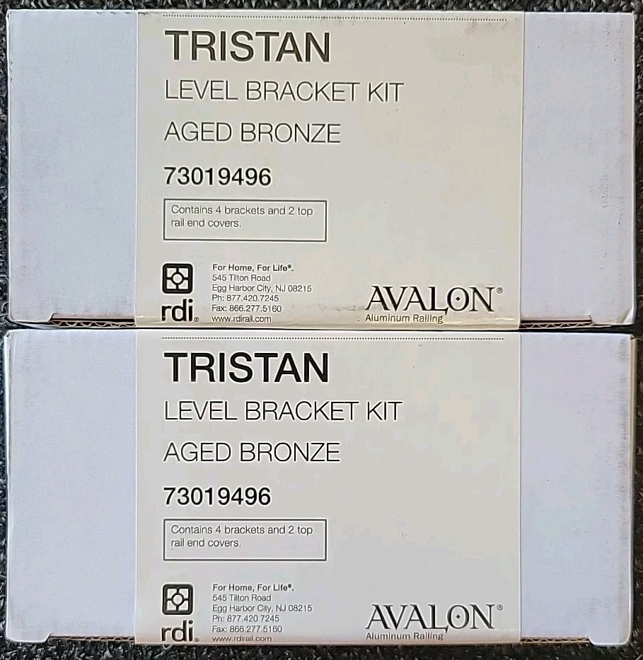 (2 PACK) Avalon Tristan Agred Bronze Level Bracket Kit 73019496 ...