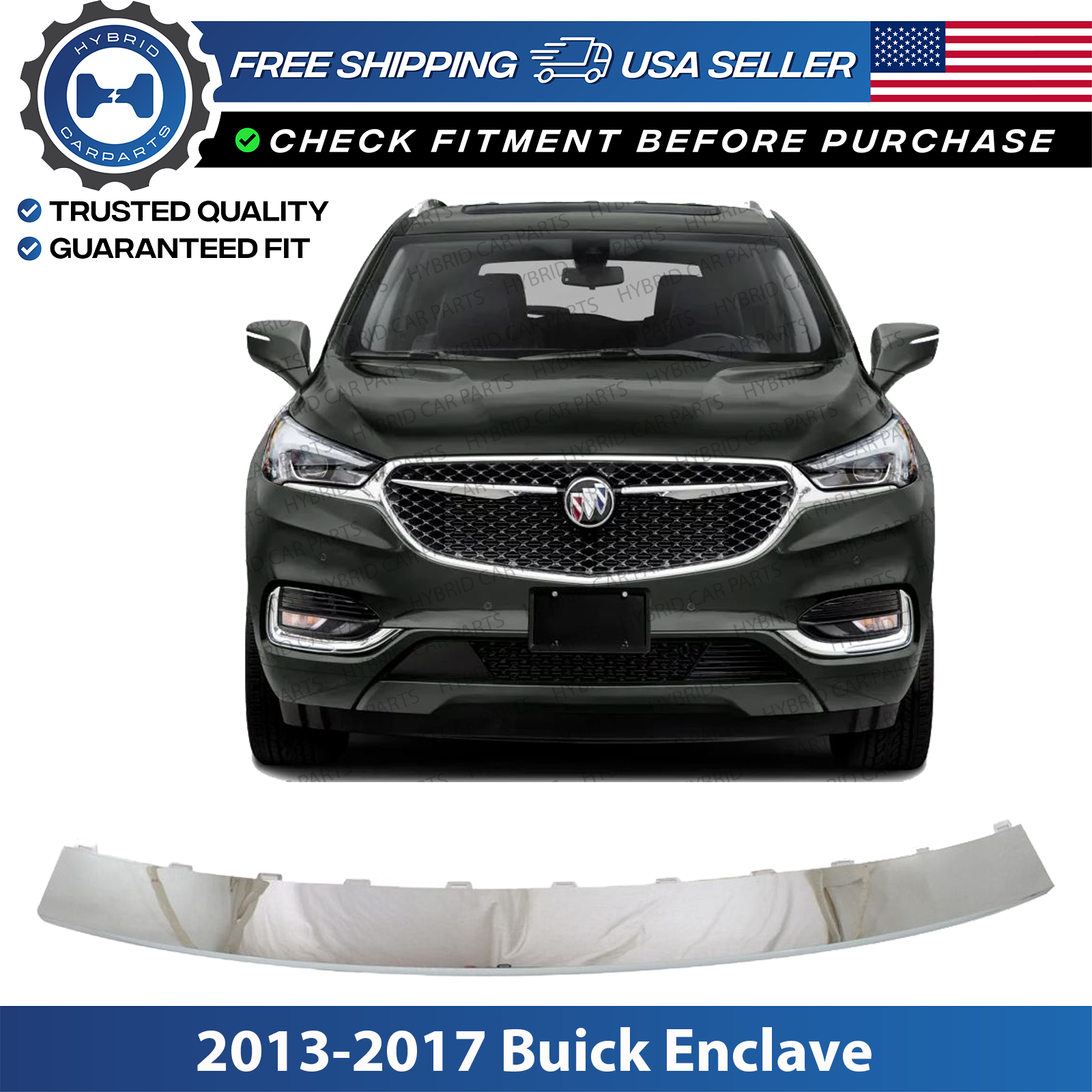 New Bumper Step Pad For 2013-2017 Buick Enclave GM1191145 | eBay