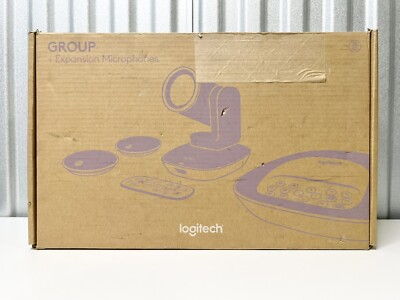 Logitech Group Video Conferencing System with Expansion Mics 960-001060 ...