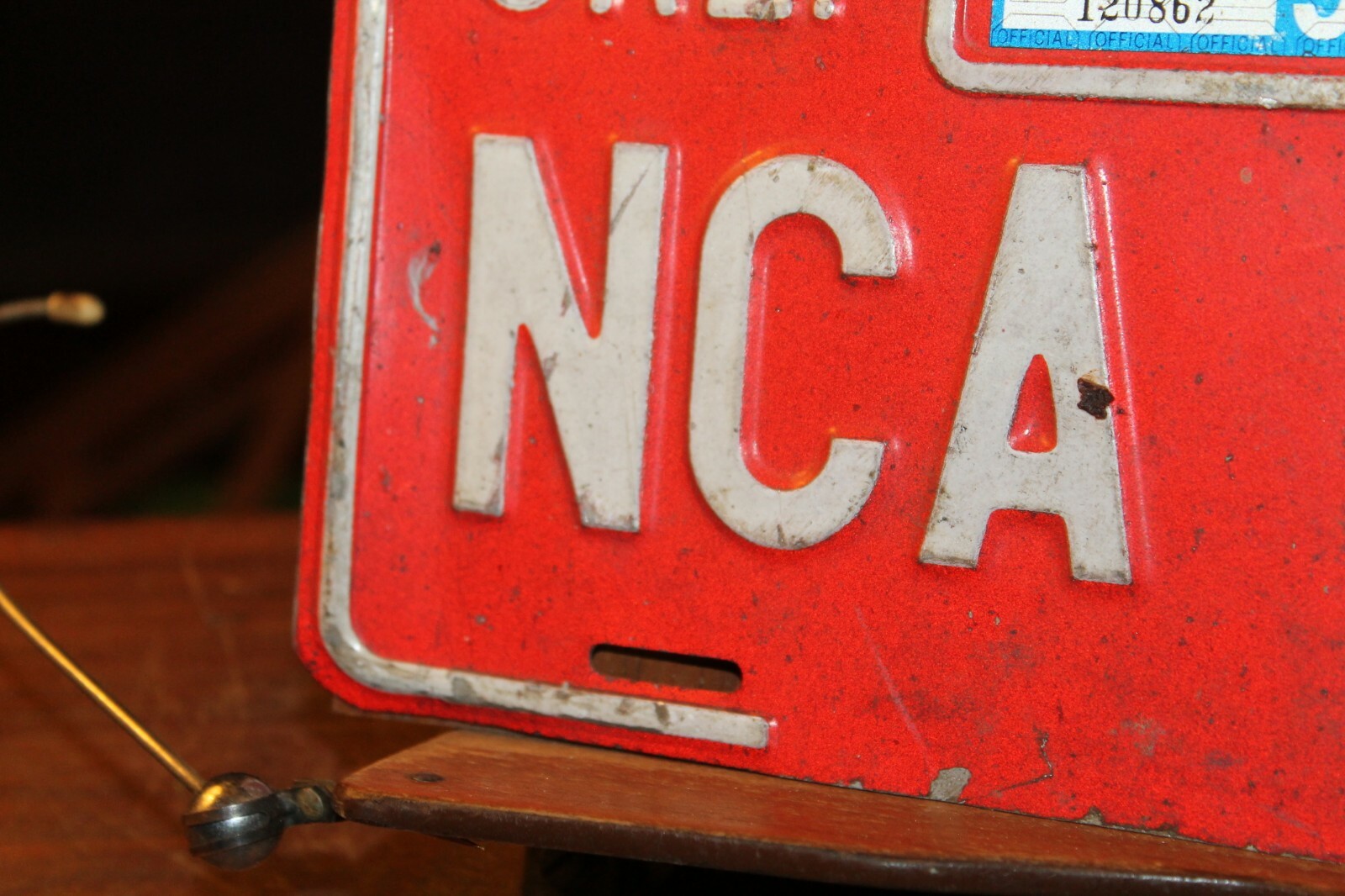 1992 1993 Oregon PUC License Plate NCA 585 Public Utility Commission | eBay