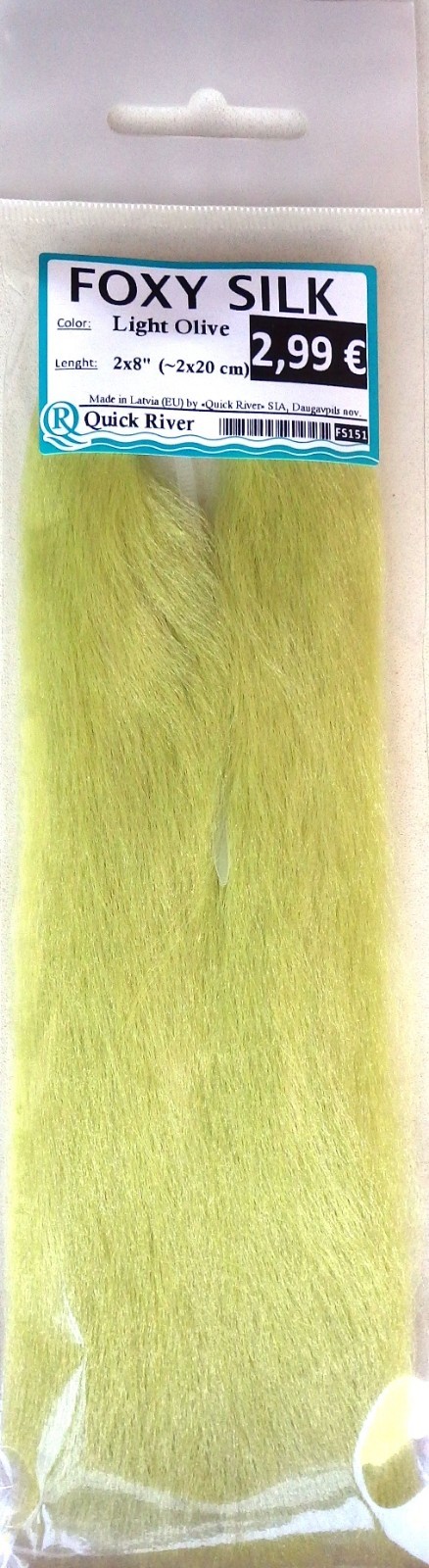 8x FOXY SILK SYNTHETIC EP MIGHTY FIBER streamer fly tying materials Set ...