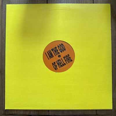 I AM THE GOD OF HELLFIRE RARE 1996 TECH HOUSE 12" (CRAZY WORLD OF ...