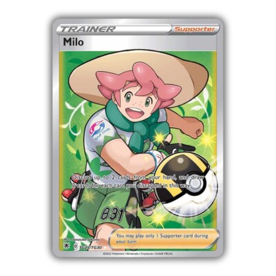 Pokemon TCG Milo TG27/TG30 Ultra Rare Astral Radiance TG NM | eBay