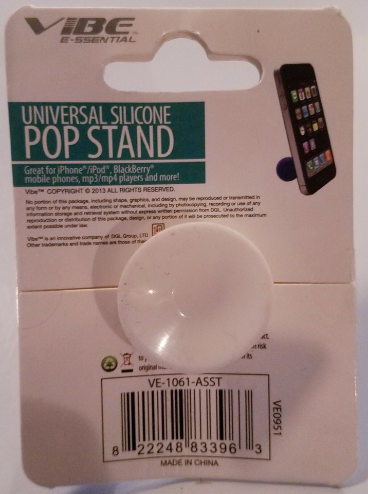 Phone Pop Stand Silicone Universal Mobile Cell Android iPhone iPad ...