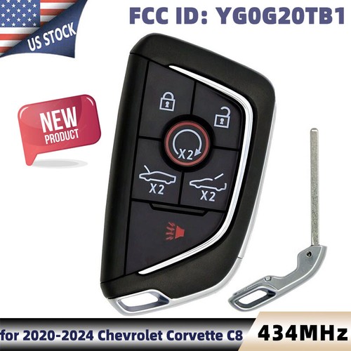 Proximity Keyless Remote Key Fob YG0G20TB1 for 2020-2024 Chevrolet ...