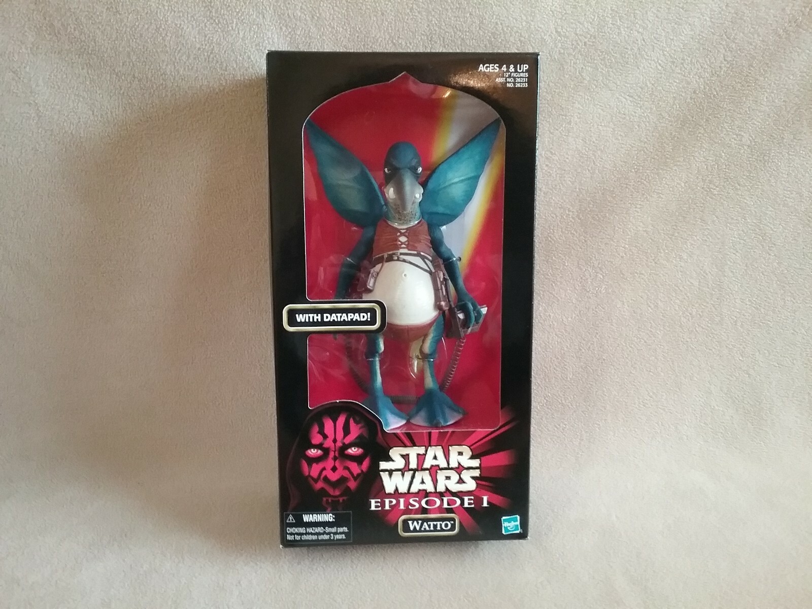 Star Wars Episode 1 Watto 12" Action Figure 1999 Hasbro Toydarian Junk ...