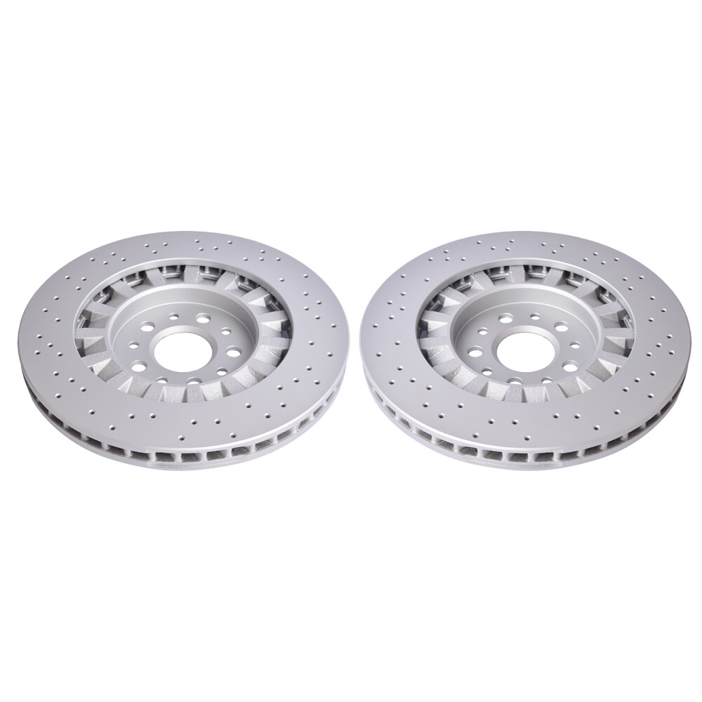 Front Brake Rotors set of 2 670030935 For Maserati Ghibli Quattroporte ...