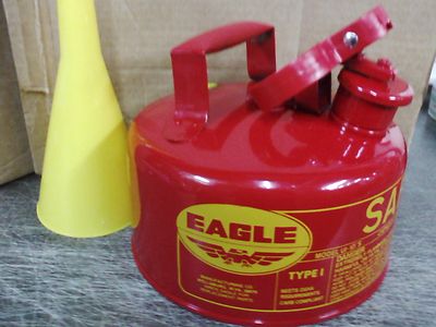 Eagle Safety Gas Can 2 Gallon OSHA & NFPA Approved. NEW 48441221707 | eBay