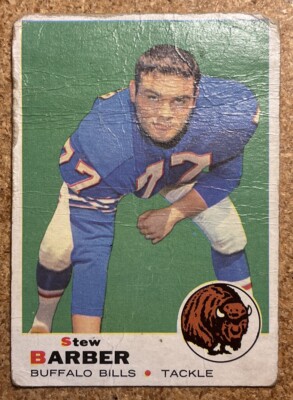 1969 Topps Stew Barber #242 Buffalo Bills | eBay