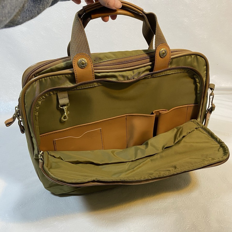 Hartmann Briefcase Laptop Bag Carry On Ballistic Nylon Leather NO ...