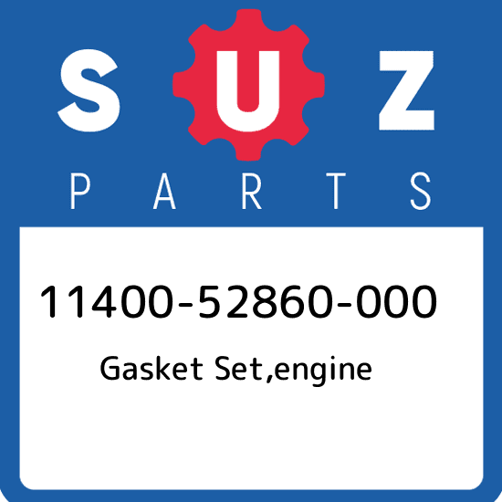 11400-52860-000 Suzuki Gasket Set Engine 1140052860000 Genuine OEM Part ...
