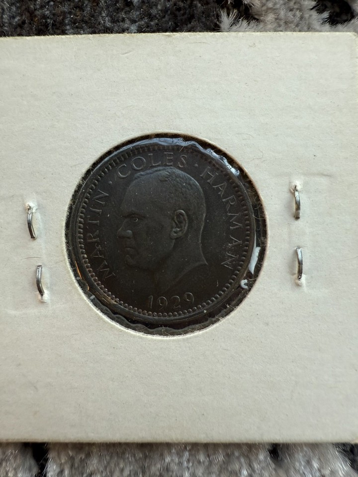 1929 Lundy Half 1/2 Puffin Coin AU? | eBay