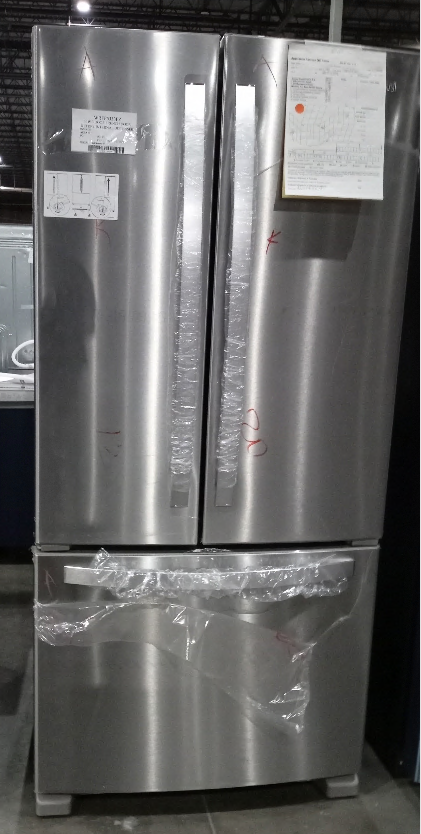 Whirlpool 33" Freestanding 22 cu. ft. French Door Refrigerator ...
