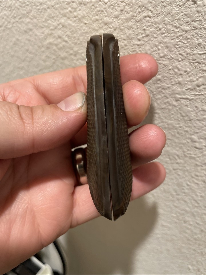 Factory Original Colt Detective Special Cobra Agent Grips Brown Plastic ...