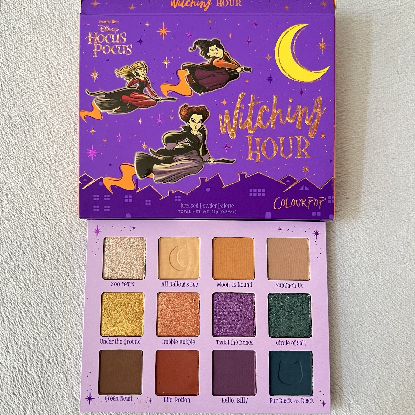 ColourPop x Disney Hocus Pocus Coven Crew Full Makeup Collection With Candle | eBay
