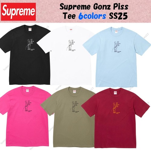 Supreme Gonz Piss Tee 6colors SS25 | eBay